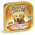 Gran Bontà All Breeds Adult Paté con Pollo e Fegato - Monge.it