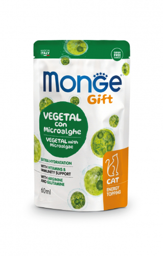 Monge Gift Energy Topping Vegetal Cat con Microalghe Energy Topping ...